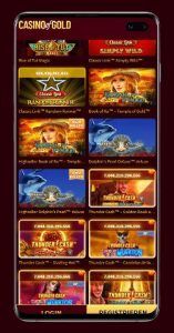 Casino of Gold Mobile App, Spielen Sie Spiele auf Mobilen Geräten
